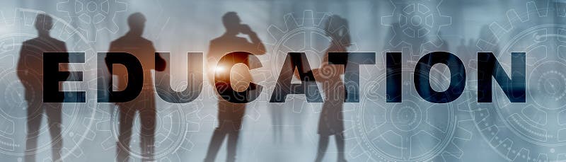 Special Education Concept. Business Background with Silhouettes. Stock ...