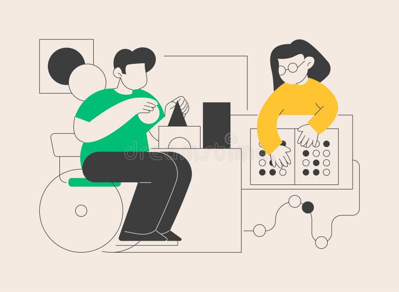 Special Education Preschool Abstract Concept Vector Illustration. Stock ...