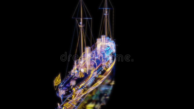 Rendering 3D Animation, VISUAL EFFECTS Oceanic Patrol Ships Model on a ...