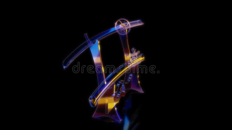 Rendering 3D Animation, VISUAL EFFECTS Samurai Katana with Stand Model ...