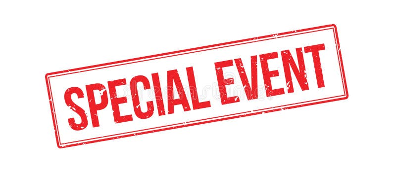 Special event rubber stamp stock illustration. Illustration of sticker ...