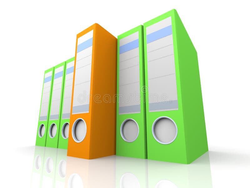 Special Folder stock illustration. Illustration of document - 13837579