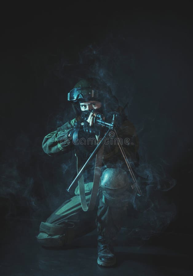 Special force stock image. Image of light, grenade, armed - 78218285