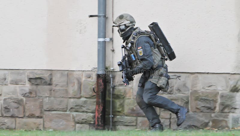 Special Forces GSG-9 editorial stock image. Image of police - 23820269
