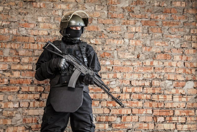 Special forces operator stock photo. Image of armor, infantry - 57838948