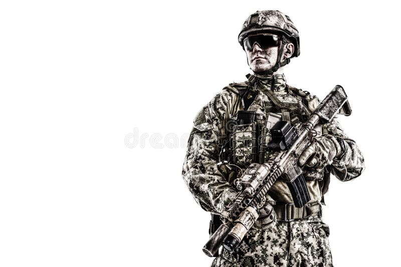 Special Forces Operator stock photo. Image of looking - 101310836