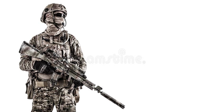 Special Forces Operator stock image. Image of army, alertness - 101314811