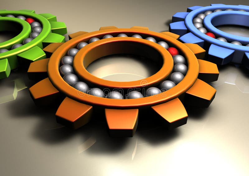 Special Gears stock illustration. Illustration of parts - 13842436