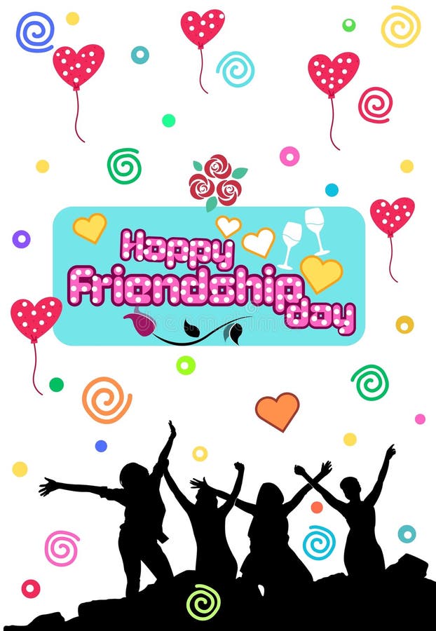 Special Greetings for Celebrating Special Bonds Happy Friendship Day Stock Image - Image of ...