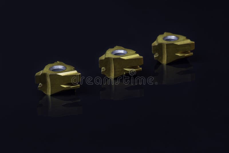 Special Inserts Triangular Tool with Hole. Coated, Cermet for Steel ...