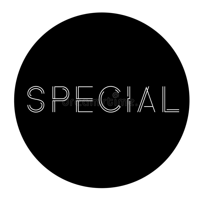 Special label on white stock vector. Illustration of service - 123633536