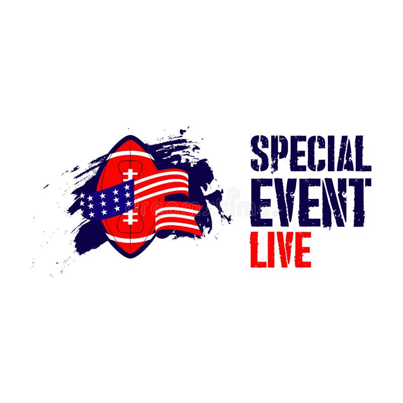Special Live Event Vector Template Design Illustration Stock Vector ...