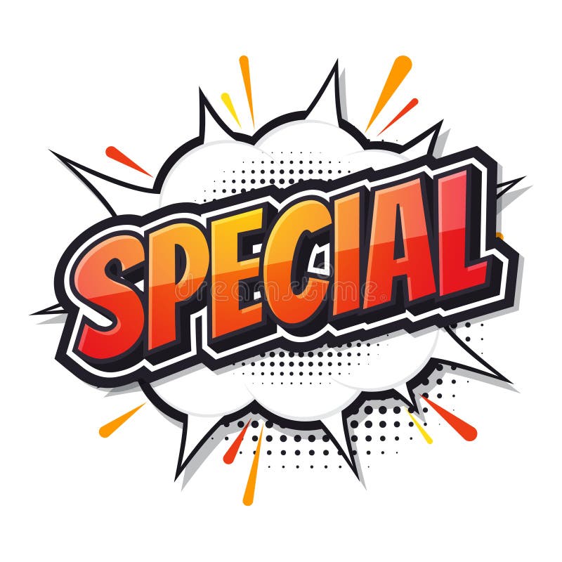 Special Message. Speech Bubble Design Stock Vector - Illustration of ...