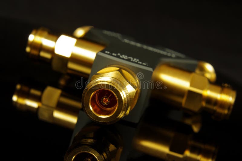 Radio Frequency Calibrator for Network Analyzers Stock Photo - Image of ...