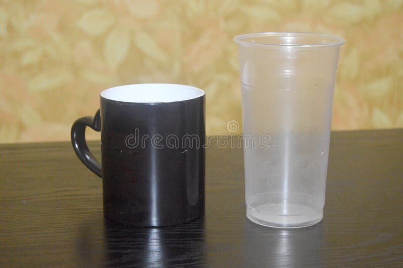 SPECIAL MUG PLASTIC GLASS DRINKS Stock Photo - Image of typography ...