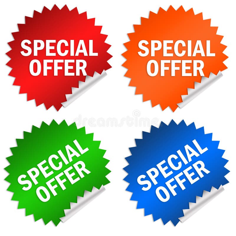 Special Offer Sign stock illustration. Illustration of decal - 6264092