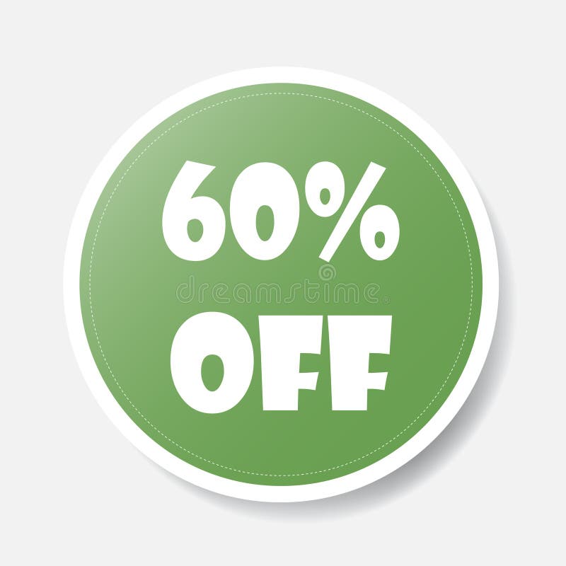 Special Offer Banner. Green Circle. Vector Illustration. Stock Vector ...