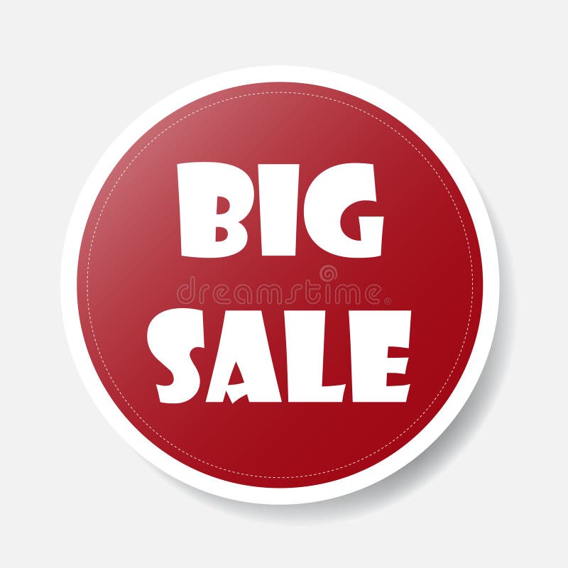 Special Offer Banner. Red Circle. Vector Illustration. Stock Vector ...