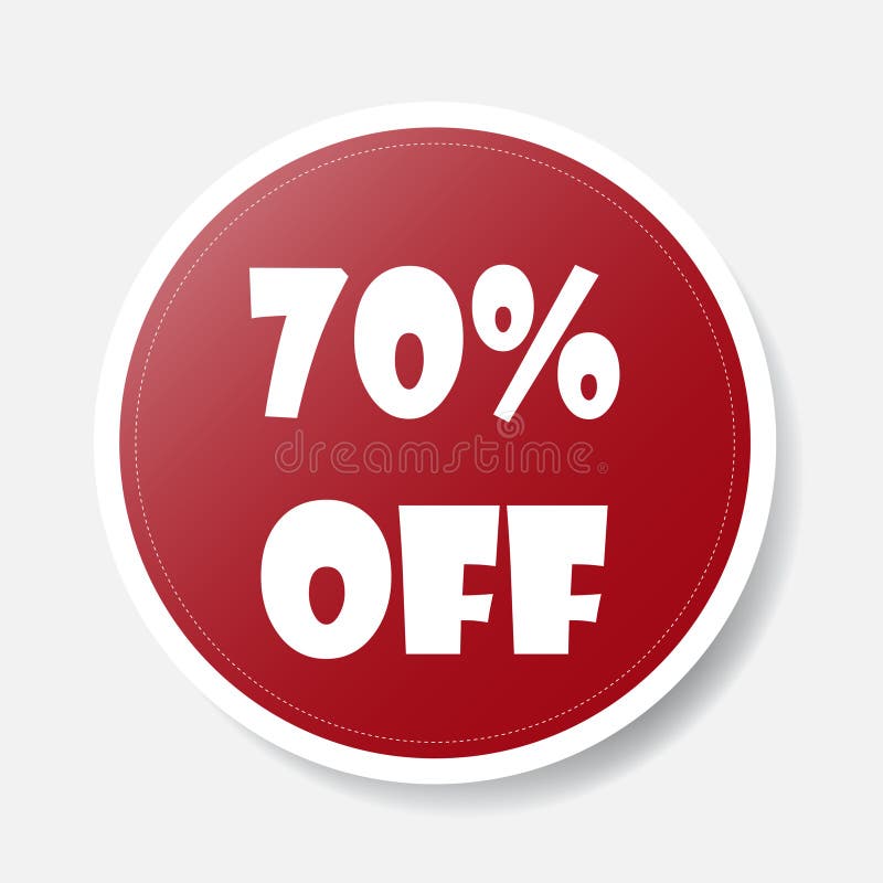 Special Offer Banner. Red Circle. Vector Illustration. Stock Vector ...