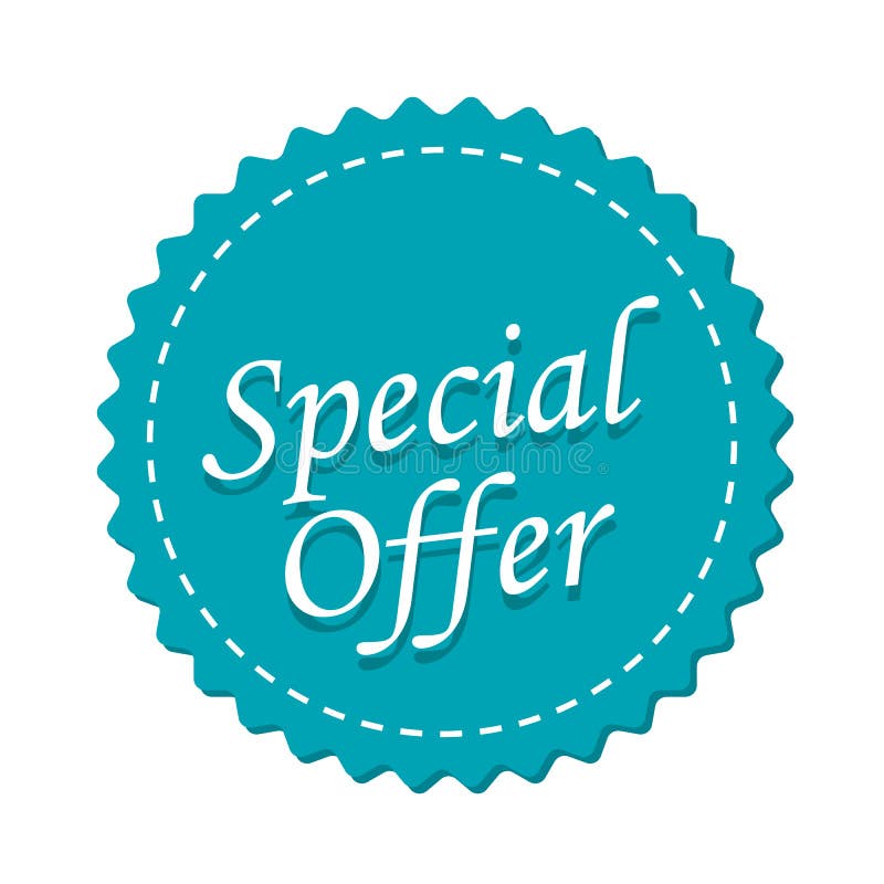 Special Offer, Pink Label. Vector Illustration Stock Illustration ...