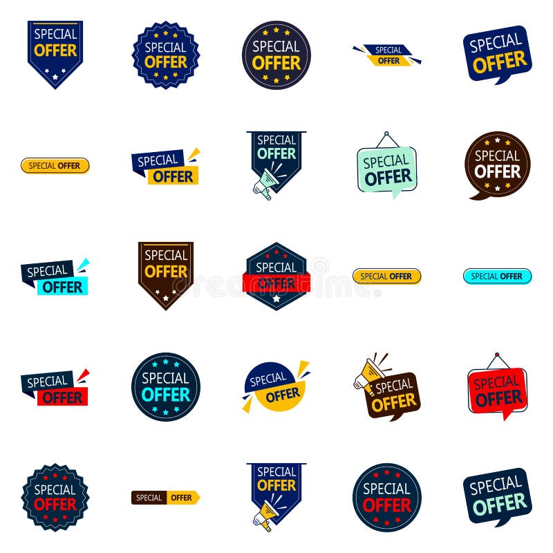 Special Offer Bundle 25 Impactful Vector Designs for Marketing ...