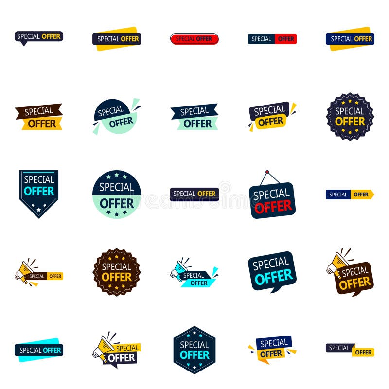 Special Offer Bundle 25 Impactful Vector Designs for Marketing ...