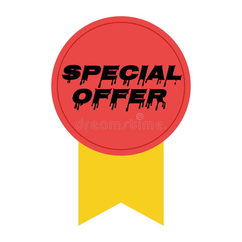 Special Offer Design. Special Offer Label. Discount Label. Red Color ...