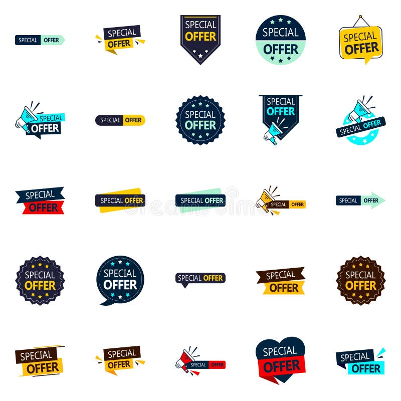 Special Offer 25 Eye Catching Vector Designs for Increased Sales and ...