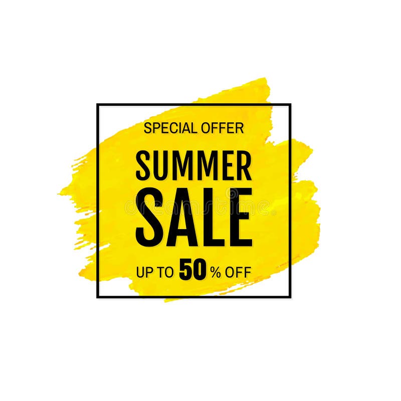 Special Offer Isolated White Background Stock Vector - Illustration of ...