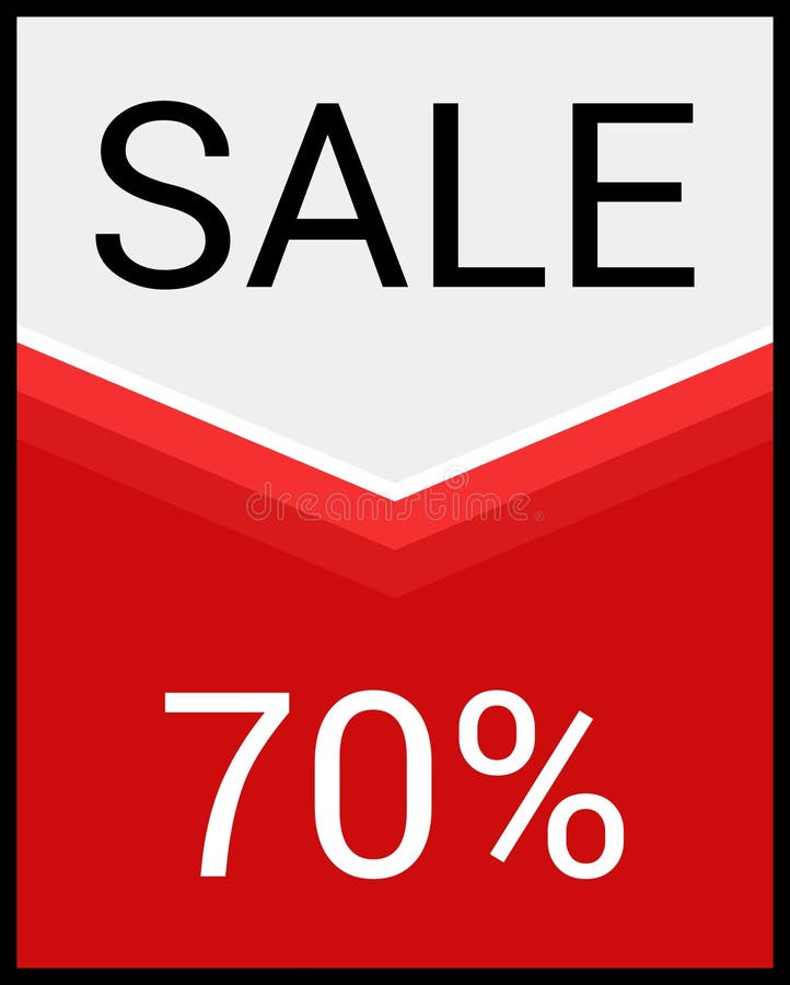 Special Offer Off Label or Price Tag on White Background, Vector ...