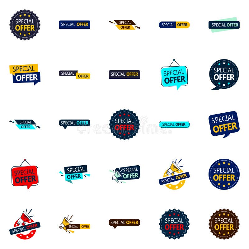 The Special Offer Pack 25 Distinctive Vector Designs for Graphic ...