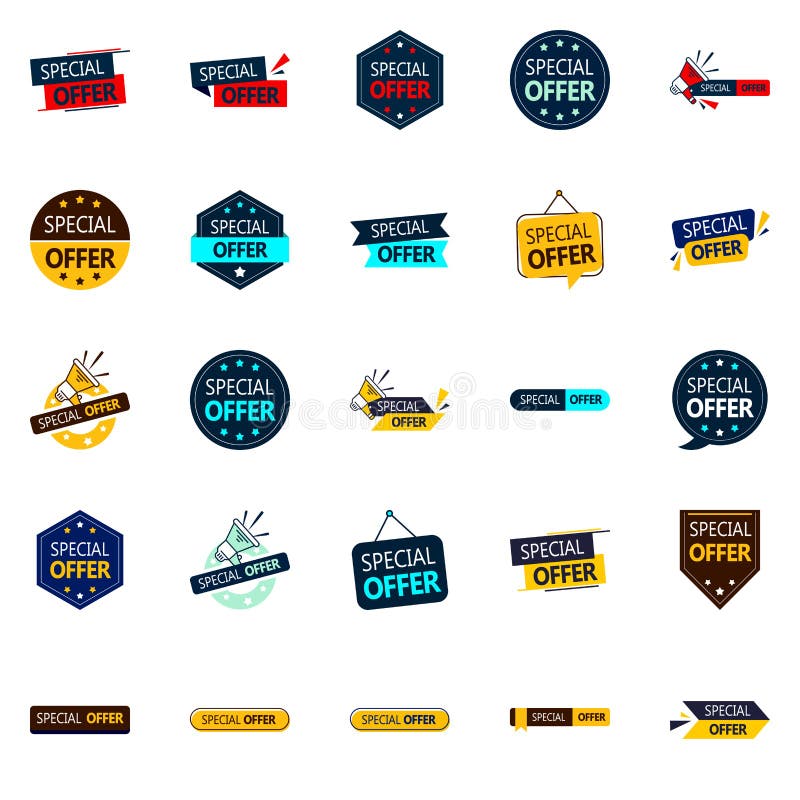 The Special Offer Pack 25 Distinctive Vector Designs for Graphic ...
