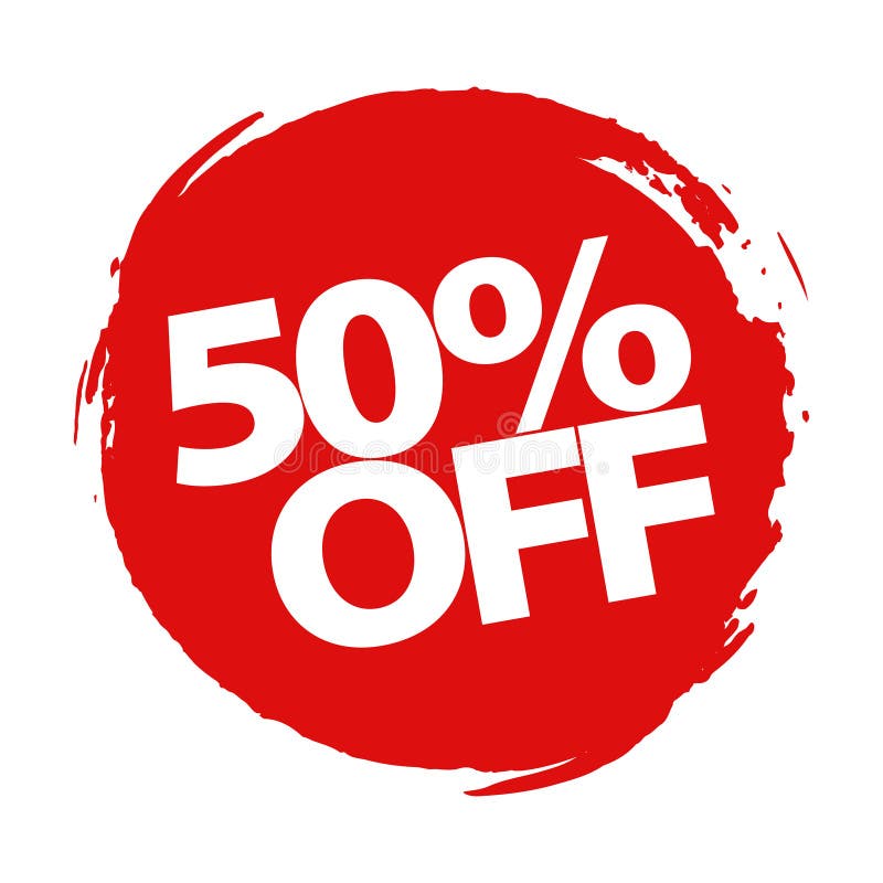 Special Offer, 50 Percent Discount, Vector Design Stock Vector ...