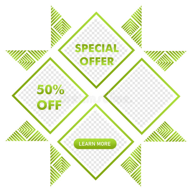 Special Offer Promotion Post Design. Social Media Post Template. Ready ...