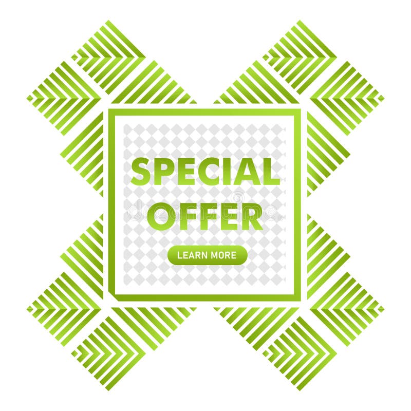 Special Offer Promotion Post Design. Social Media Post Template. Ready ...