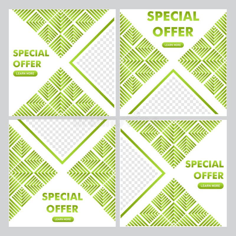 Special Offer Promotion Post Design. Social Media Post Template. Ready ...