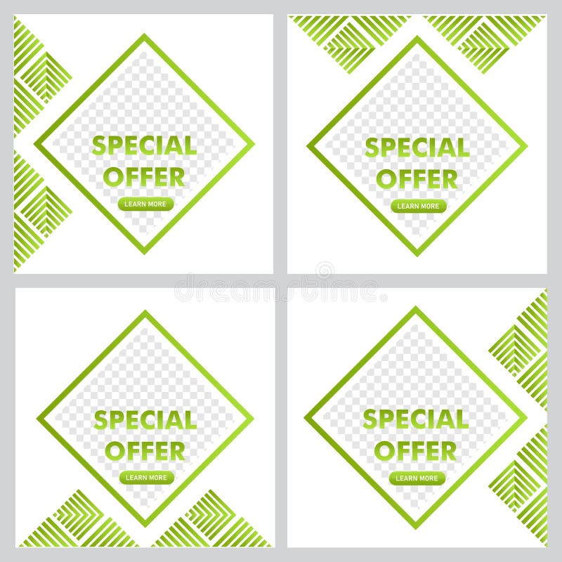 Special Offer Promotion Post Design. Social Media Post Template. Ready ...