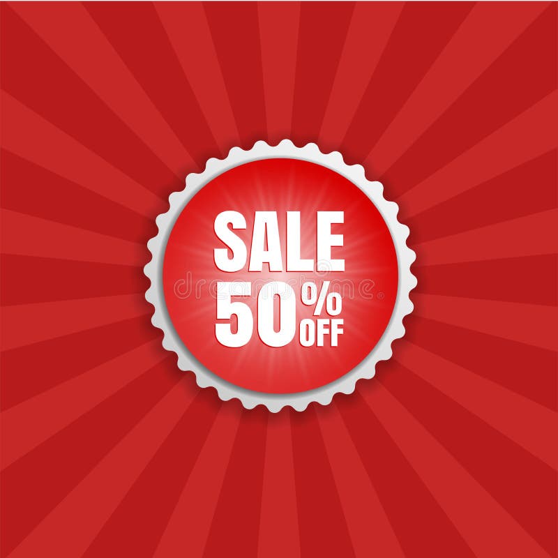 Special Offer Round Sticker. Vector Color Banner Stock Vector ...