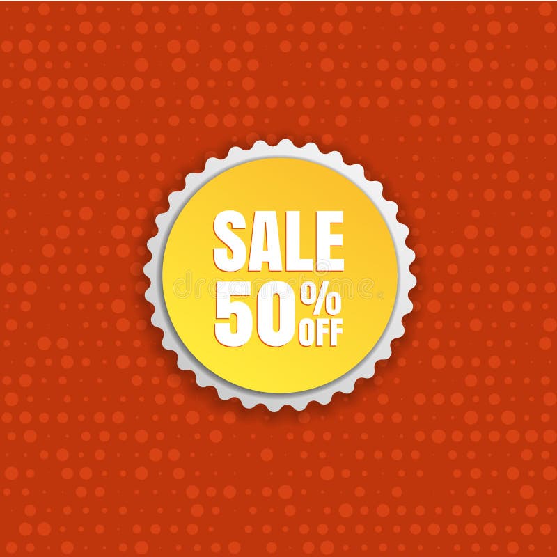 Special Offer Round Sticker. Vector Color Banner Stock Vector ...