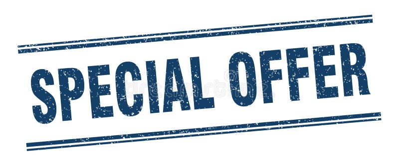 Special Offer Stamp. Special Offer Square Grunge Sign Stock Vector ...