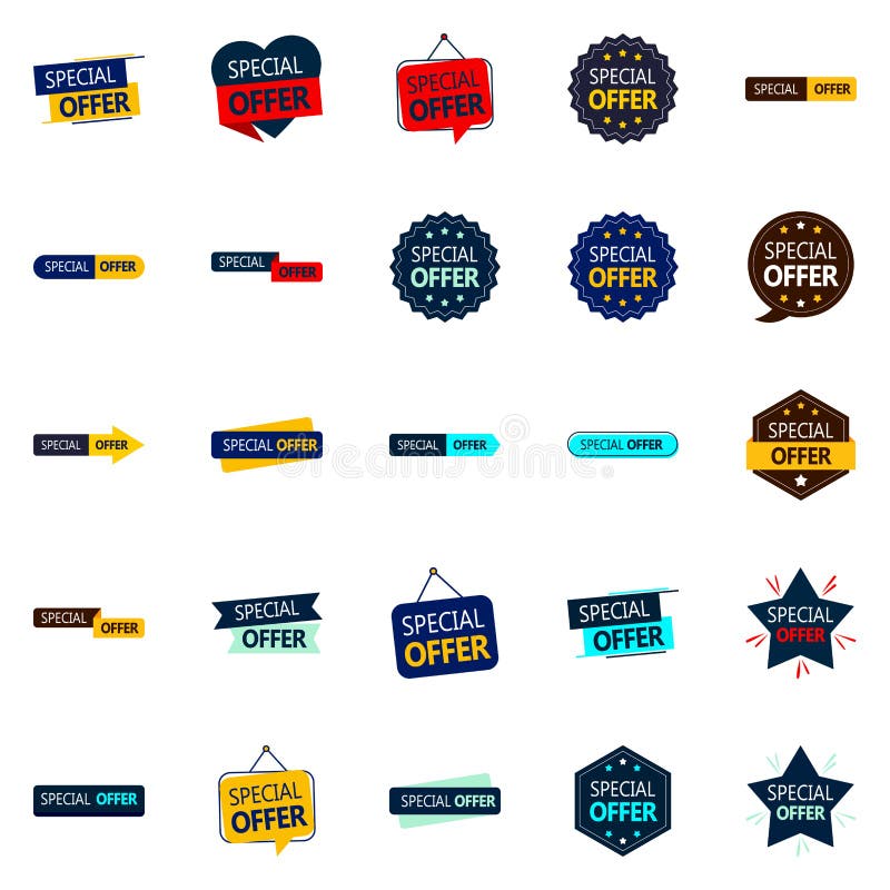 Special Offer Vector Pack 25 High Impact Designs for Graphic Designers ...