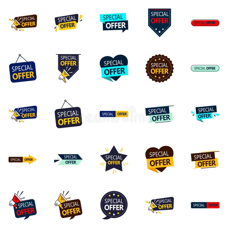 Special Offer Vector Pack 25 High Impact Designs for Graphic Designers ...