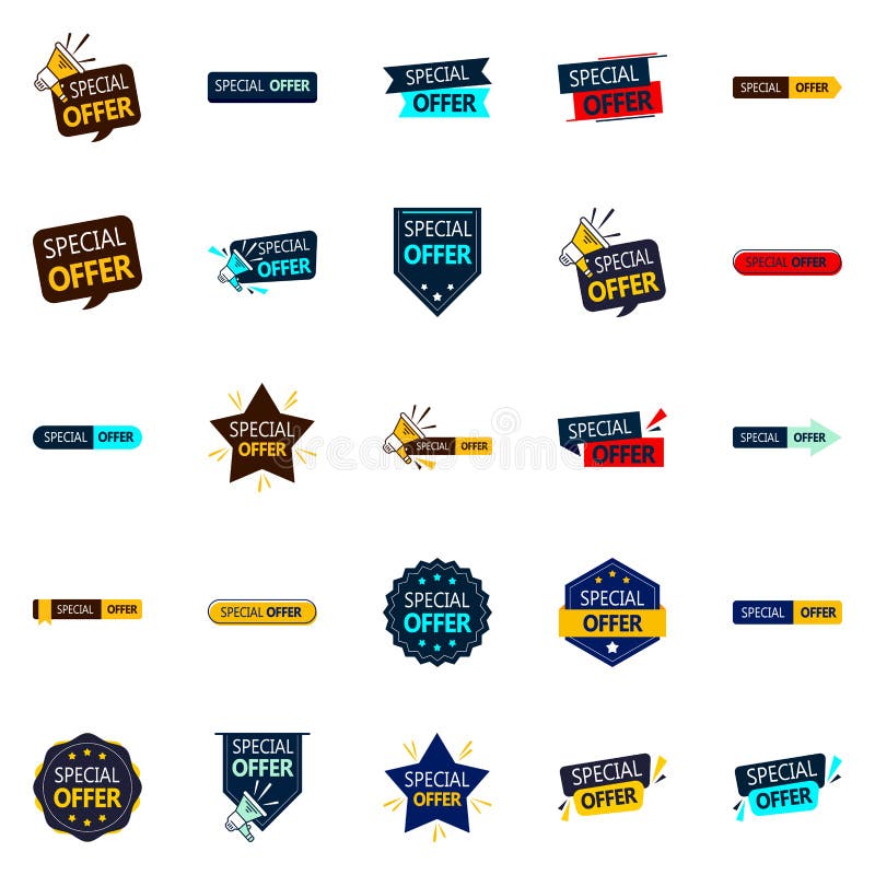 Special Offer Vector Pack 25 High Impact Designs for Graphic Designers ...