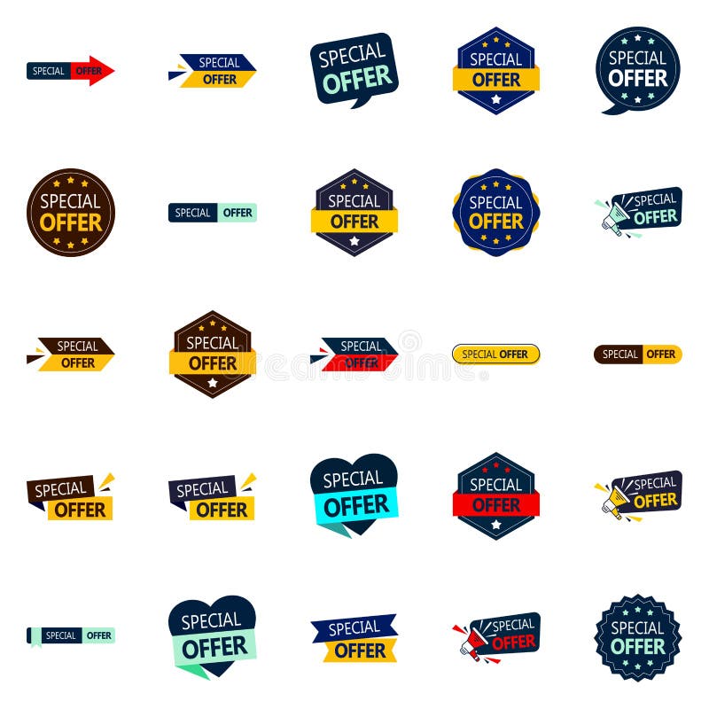 Special Offer Vector Pack 25 High Impact Designs for Graphic Designers ...