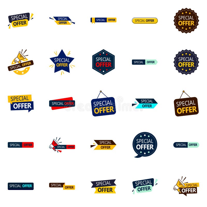 The Special Offer Vector Pack 25 Impactful Designs for Sales ...