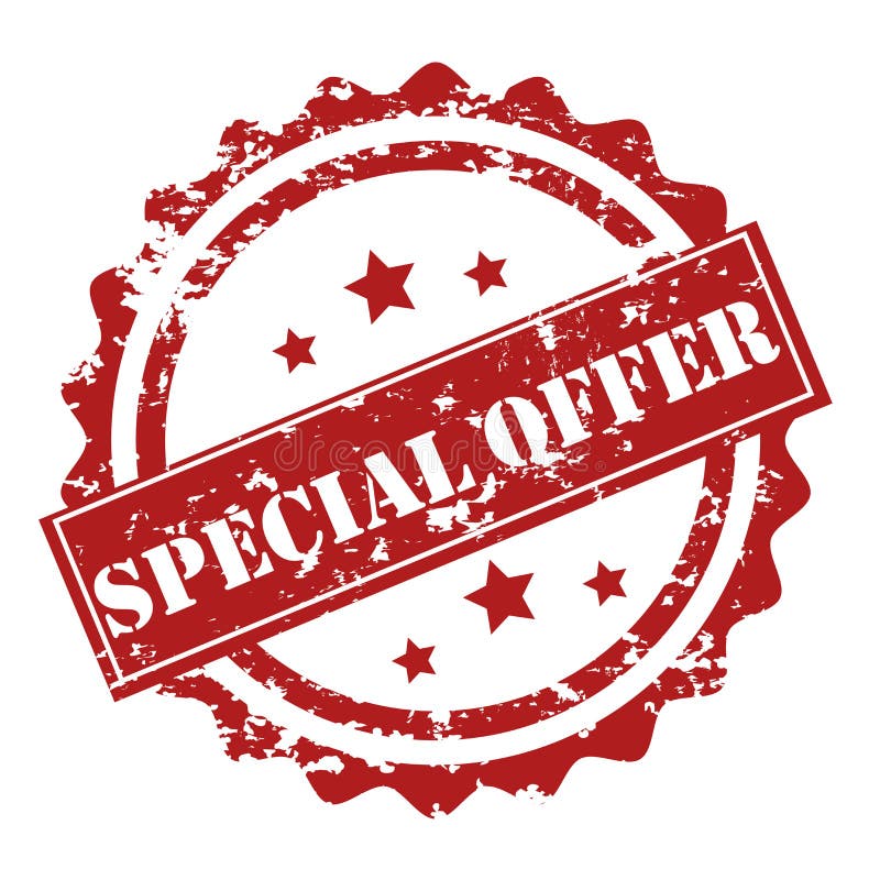 Special offer vector stamp stock vector. Illustration of advertising ...