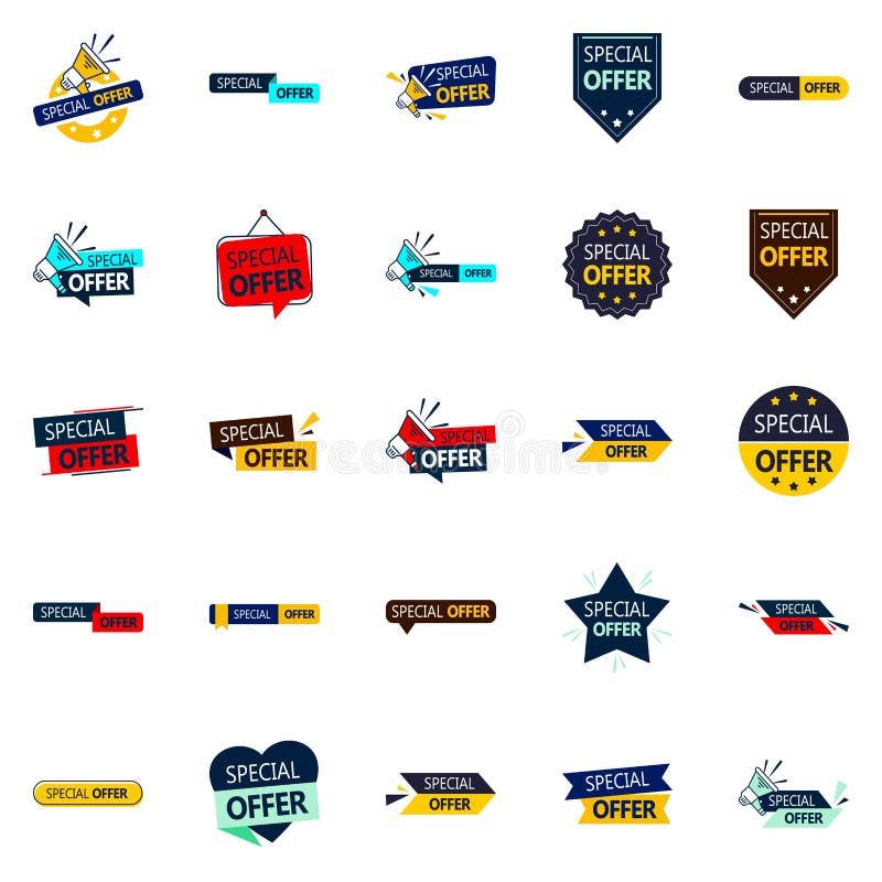 Special Offer 25 Versatile Vector Banners for All Your Advertising ...