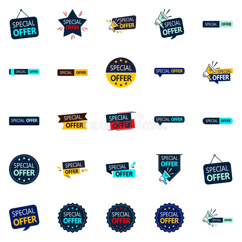 Special Offer 25 Versatile Vector Banners for All Your Marketing and ...