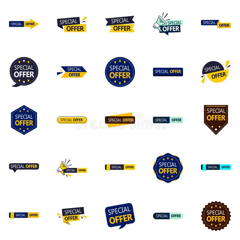 Special Offer 25 Versatile Vector Banners for All Your Sales Needs ...