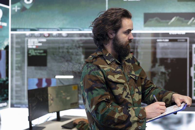 Special Operations Officer Allocating Resources Based on Mission Needs ...